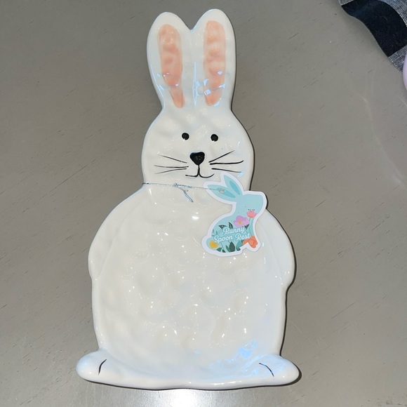 Whimsical Cupboard | Kitchen | Whimsical Cupboard Bunny Spoon Rest ...